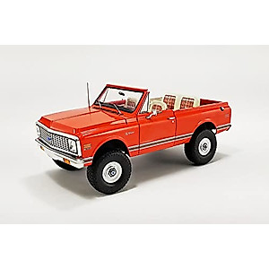 1972 Chevy K5 Blazer, Orange - Acme A1807711-1/18 Scale Diecast Model Car
