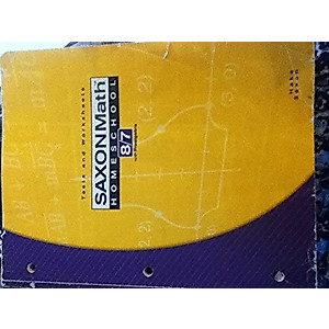 Saxon Math 8/7 with Prealgebra (Kit: Text, Test/Worksheets, Solutions Manual)