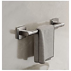 SEIFE Wall Mounted Towel Rack Towel Rack Towel Rails Bars Bathroom Towel Holder Rack for Bath Kitchen Necklace Holder Wall Mounted Chrome Stainless Steel for Shower Room,Room Cabinet Bathroom Shelves