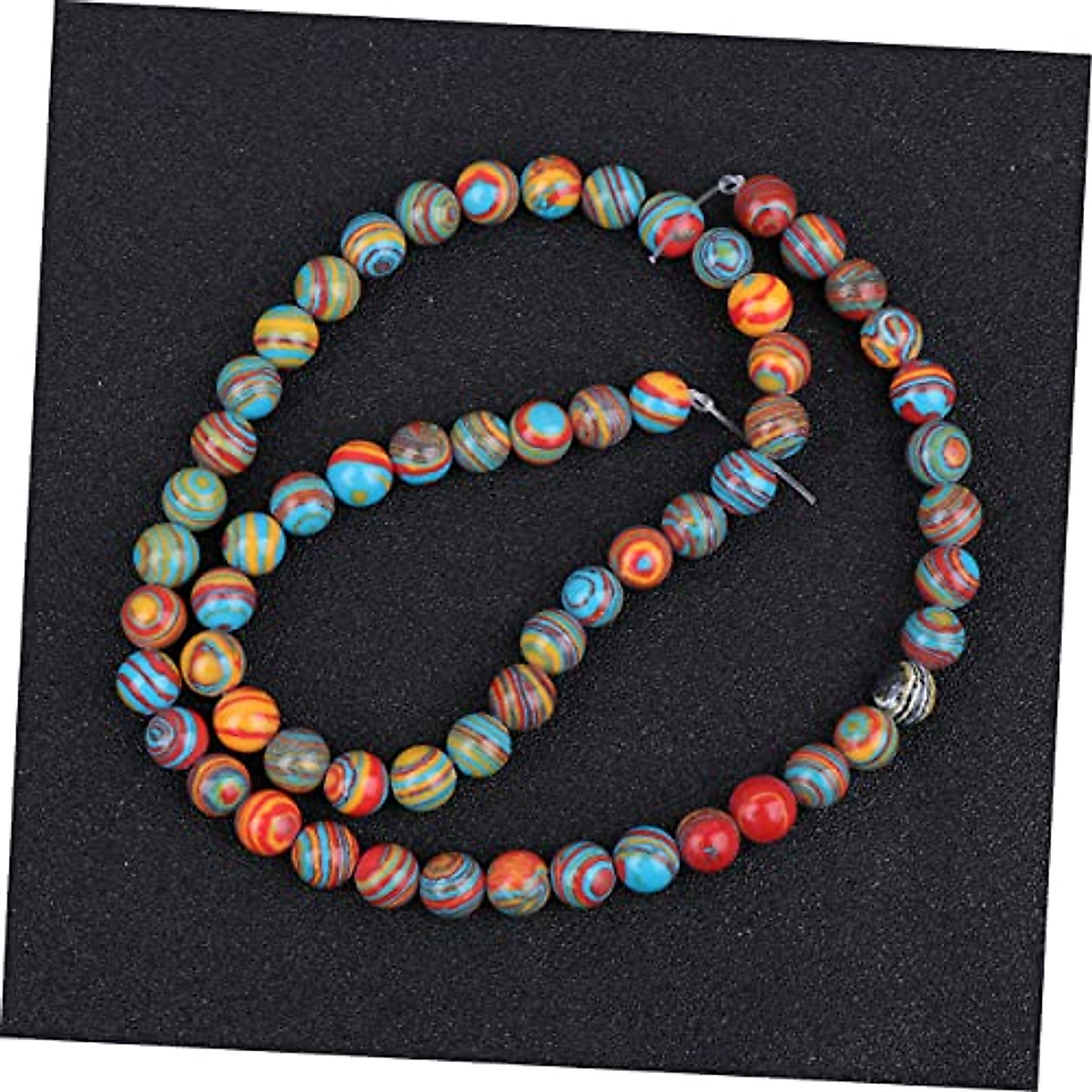 184pcs Bulk Jewelry Beads in Bulk Gasket Material Loose Beads for Jewelry Making Precious Beads DIY Accessories kit DIY Craft Beads Colored Stone Beads Jewelry Making Bead Suite