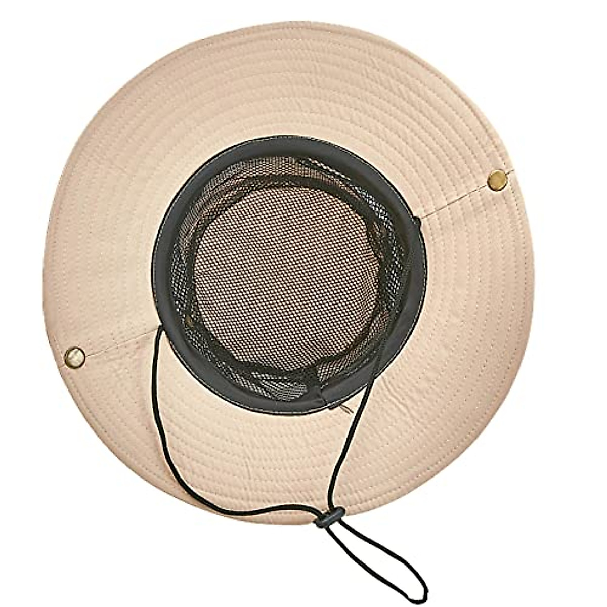 NXUPSB Bucket Hat for Women/Men Quick-Drying Wide Brim Sun Hat Windproof Hiking, Fishing, and Beach Camping Hats(Khaki)