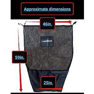 Cardiostix Bucket Ball Hauler for Cardio-Drumming | Drumsticks, Premium Mesh, Fitness, Aerobic Class, Caddy, Pound, Exercises & Workouts (Listing is for The 1 mesh Bag only)