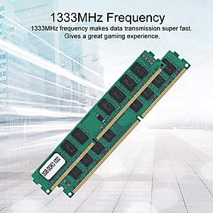 Focket Memory Upgrade RAM,2GB 1333MHz DDR3 Memory Data Transmission 240pin DDR3 2GB 1333MHz for Intel/AMD