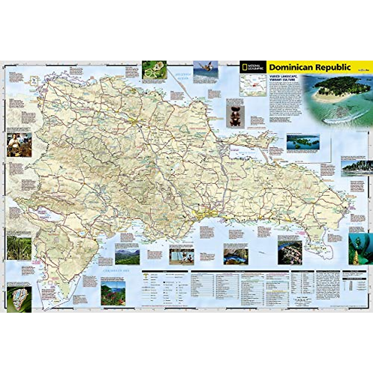 Dominican Republic Map (National Geographic Adventure Map, 3102)