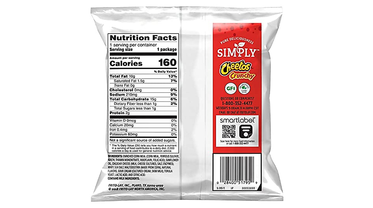 Simply Cheetos Variety Pack - Bold White Cheddar Flavors