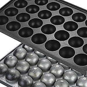 SiaBiced Meatball Grill Pan Cooking Baking Tools Gadgets Takoyaki Ball Maker for