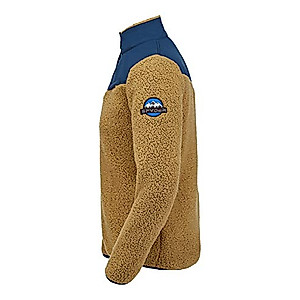 Spyder Active Sports Womens Vista Snap Pullover, Camel, Medium