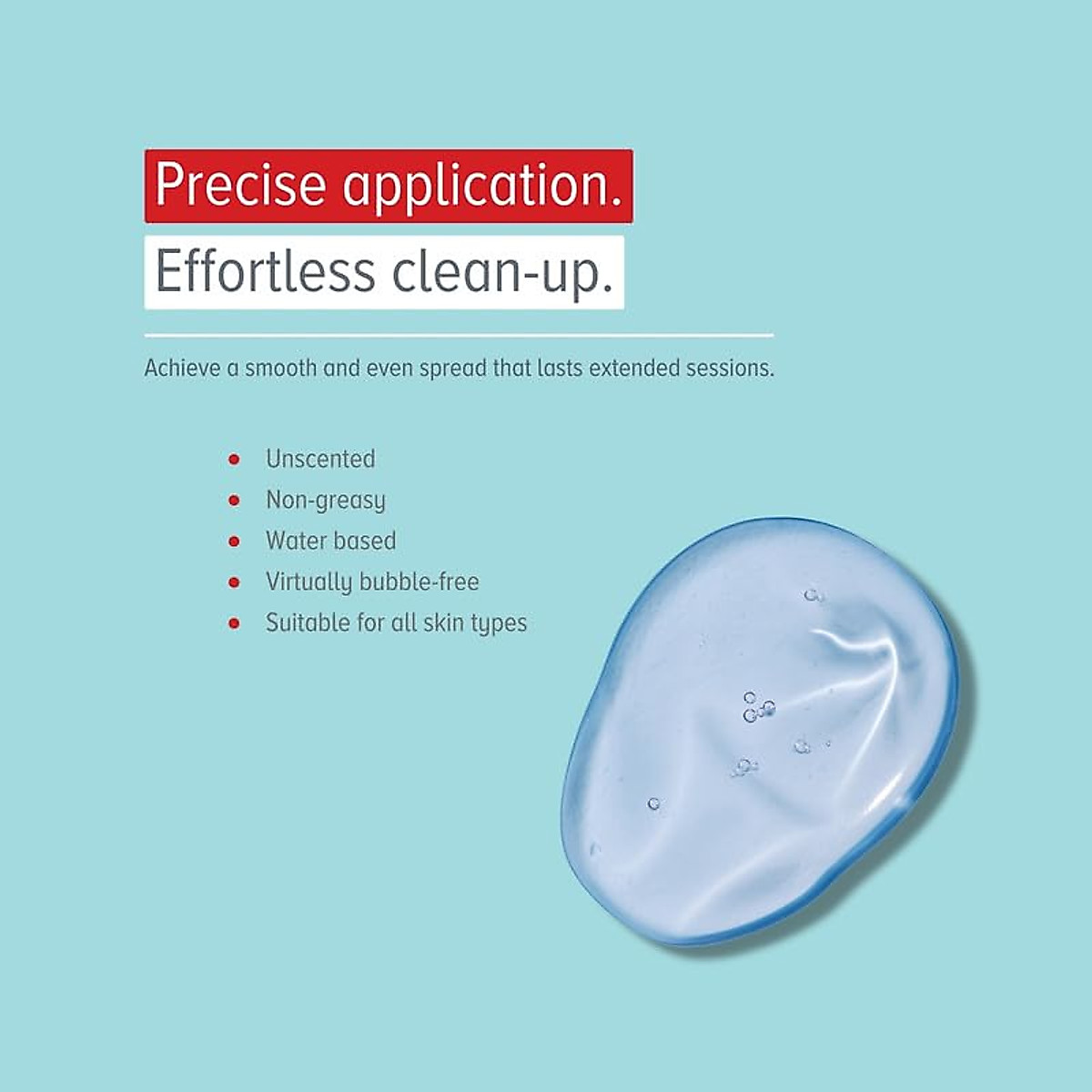 Conductive Ultrasound Gel for Imaging, Cavitation, TENS Units and Baby Dopplers, 2 x 8.45 fl oz - Non-Greasy, Unscented, Hypoallergenic - Medical Grade Therapy - 2 Bottles, 8.45 fl oz / 250mL