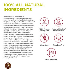 Earthly Body Hemp Seed Moisturizing Body Mist, Skinny Dip, 8 Fl Oz