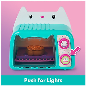 Gabby’s Dollhouse, Bakey with Cakey Oven, Kitchen Toy with Lights and Sounds, Toy Kitchen Accessories and Play Food, Kids Toys for Ages 3 and up