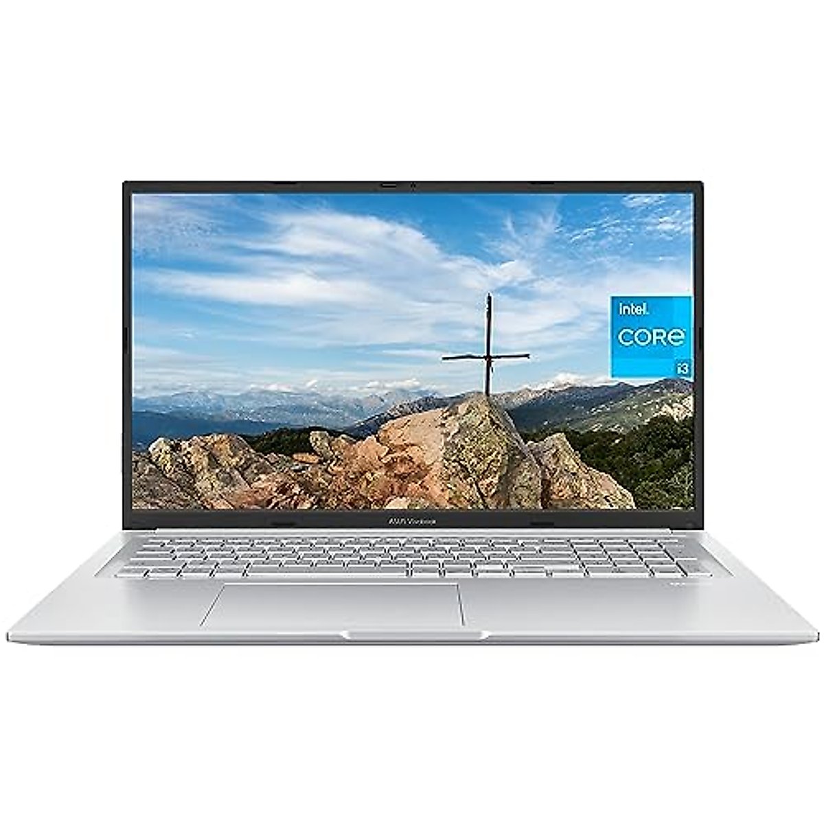 ASUS 2023 Newest Vivobook 17X Laptop, 17.3 Inch FHD Display, Intel Core i3-1220P Processor, 40GB RAM, 2TB SSD, Intel UHD Graphics, Fingerprint Reader, WiFi, Bluetooth, Windows 11 Home, Silver
