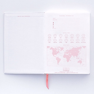 Designworks Ink Vintage Sass A5 Hardcover Notebook Journal, Design: Smart, Colour: White, 14.6cm x 21.6cm, JB86-1094EU. 240 Lined Pages. Soy Based Ink.