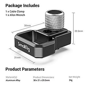 SMALLRIG HDMI Cable Clamp for Sony A7S III Camera Cage - 3000