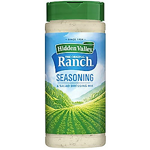 Hidden Valley Ranch Seasoning, Ranch Dressing Dry Mix for Salad Dressing, Gluten Free Salad Dressing, 8 Ounces