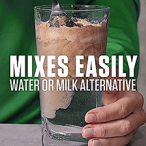 Dymatize Vegan Plant Protein, Creamy Chocolate, 25g Protein, 4.8g BCAAs, Complete Amino Acid Profile, 15 Servings