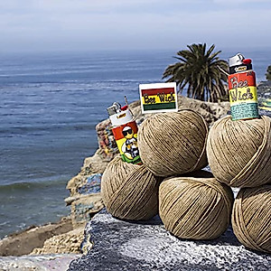 Bee Wick 420ft of 100% Organic Hemp Wick Made with American Beeswax (1.0mm)