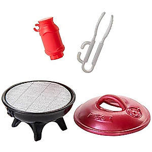 Barbie Accessory Pack, 4 Pieces, with Barbecue Accessories, for 3 to 7 Year Olds