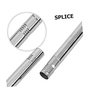 CONGARTENO Stainless Steel Plastic Home Broom Ceiling Blinds Big Outdoor Broom Pan Pink