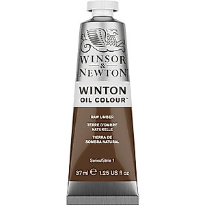 Winsor & Newton Winton Oil Color, 37ml (1.25-oz) Tube, Raw Umber