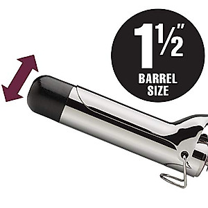 Hot Tools Professional Fast Heat Up Titanium Curling Iron/Wand, 1 1/2 Inches