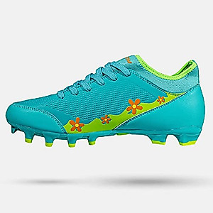 Phenom Elite Scooby-Doo Youth Football Cleats - Velocity 3.0 (us_Footwear_Size_System, Adult, Men, Numeric, Medium, Numeric_8) Grey