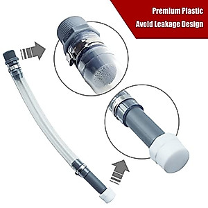 Mapleza Racing Fuel Jug Hose For Vp Racing Fuel Jug, Jegs Jugs, LC2 Jugs, Scribner Fuel Jugs, Upgraded Filter Design