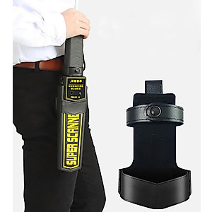 Hand Held Metal Detector Wand Security Scanner Holster/Super Scanner V Metal Detector Belt Loop/Portable Security Wand Scanner Tool Accessories