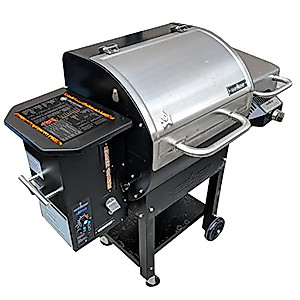 Large Grilling Temp Guide, BBQ, and Smoker Chart by Chefs Magnet - Meat Temperature Guide - Indoor Only Accessory - Cooking Professional Barbecue, Smoked, Grilled Steak, Chicken (Charcoal)