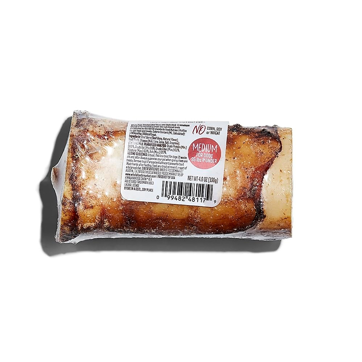 Whole Paws, Smoked Bully Bone Medium, 1 Count