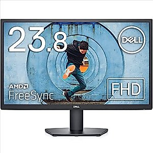 Dell 24 inch Monitor FHD (1920 x 1080) 16:9 Ratio with Comfortview (TUV-Certified), 75Hz Refresh Rate, 16.7 Million Colors, Anti-Glare Screen with 3H Hardness, Black - SE2422HX