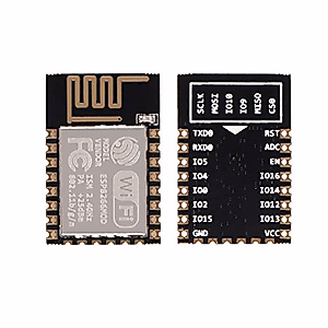 Dorhea 4PCS ESP8266 ESP-12E WiFi Serial Wireless Transceiver Module ESP12E Remote Port Development Board Support STA/AP/STA+AP Working Mode for NodeMCU
