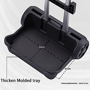 Light Weight and Foldable Grocery Cart, Shopping cart, Back Pack cart,Portable Dolly with Removeable Bag for Students, House use, Office use, Power Station Holder