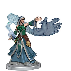 D&D Frameworks: Elf Wizard Female - Unpainted and Unassembled