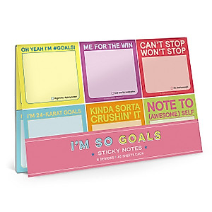 Knock Knock Im So Goals Sticky Packet Set