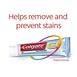 Colgate Total Whitening Toothpaste Twin Pack - 6 Ounce (Pack of 2)