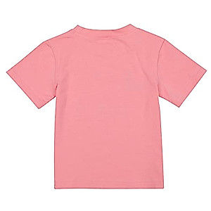 VILOVE Chicken Farmer Toddler T-Shirt Cute Chicken Farm Cotton Boy Girl Clothes (Pink, 4-5T/Tag120, 4_Years)