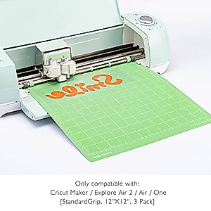Funnycut Standardgrip Cutting Mat 12x12 for Cricut Maker 3