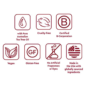 Desert Essence Tea Tree Oil Facial Cleansing Pads - Makeup Remover, Facial Cleanser & Toner with Organic Lavender & Chamomile - Travel-Friendly Personal Wipes for Clarifying Skin Care - 50 Pads