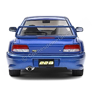 Solido S1807402 1:18 Subaru Impreza 22b #3 Rallye Monte-Carlo 1998 Collectible Miniature car, Multi