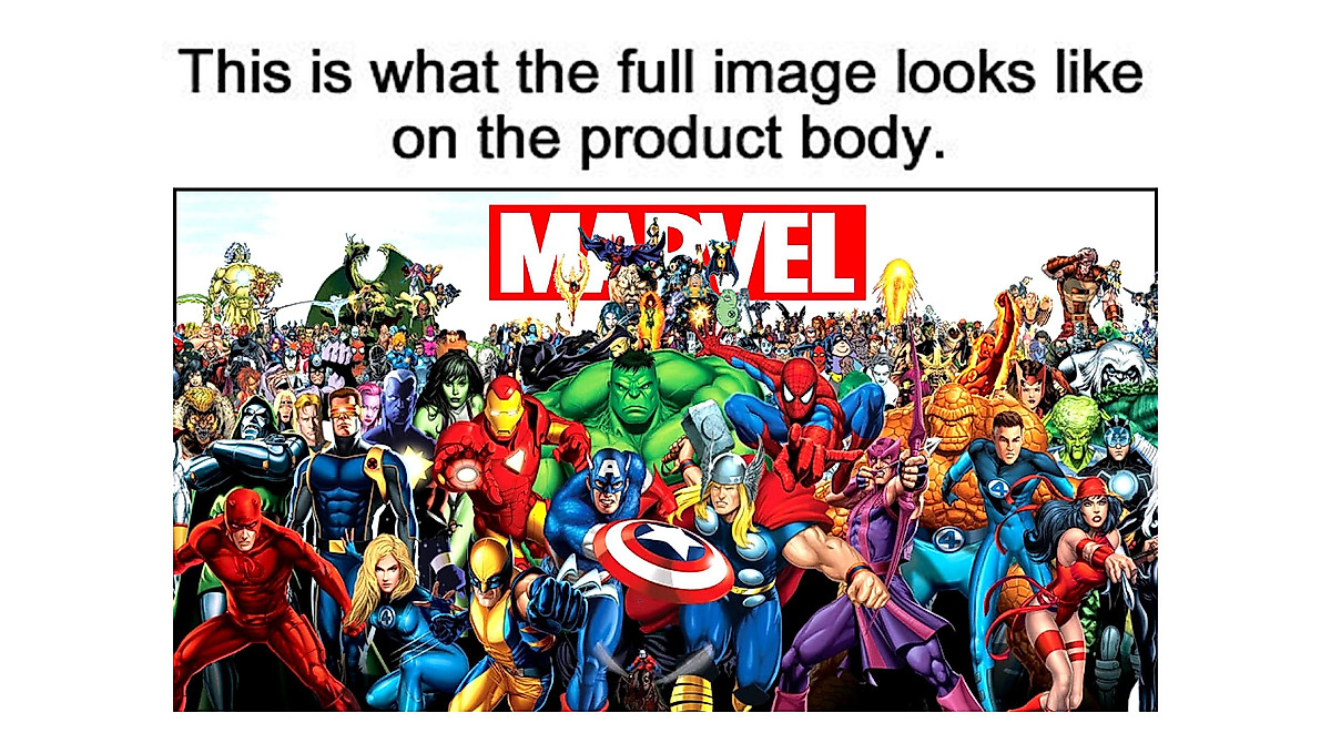 Marvel Comics Characters Desk Lamp - Durable & Stylish