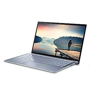 ASUS ZenBook 14 Ultra Thin and Light Laptop, 4-Way NanoEdge 14” FHD, Intel Core i7-10510U, 8GB RAM, 512GB PCIE SSD, NVIDIA GeForce MX250, Windows 10 Home, Utopia Blue, UX431FL-EH74