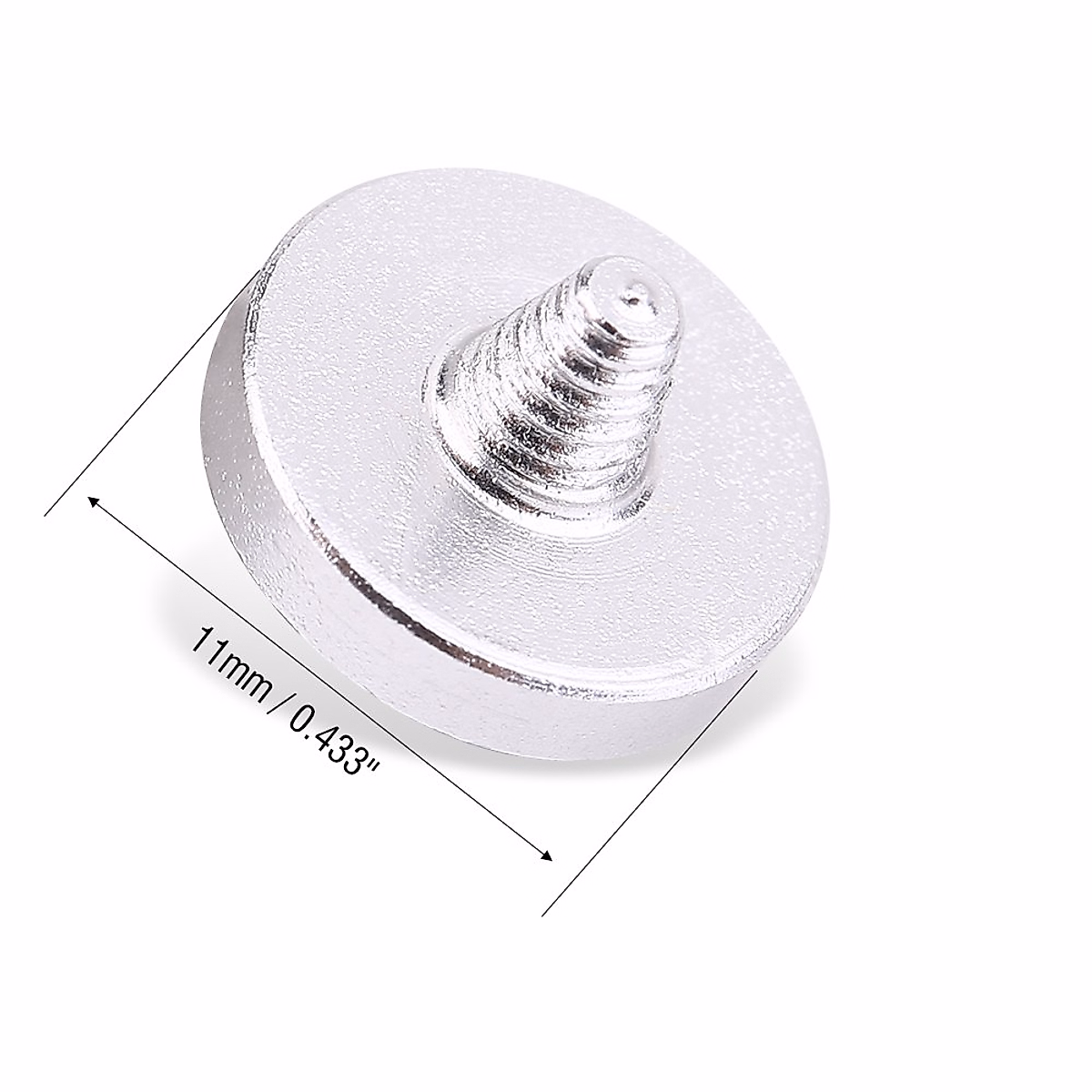 3PCS Camera Button, Aluminium Alloy Shutter Button with Concave Surface, Fits for Cameras with Screw Hole on The Shutter Release Button (Red Black Silver)