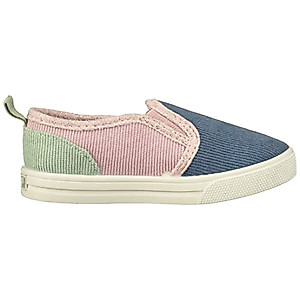 OshKosh BGosh Girls Sneaker, Navy/Multi, 12 Toddler