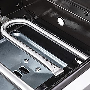 Royal Gourmet SG6002S 6-Burner BBQ Stainless Steel Gas Grill with Sear and Side Burners, Liquid Propane Cabinet Style Gas Grill, 71,000 BTU, Sliver