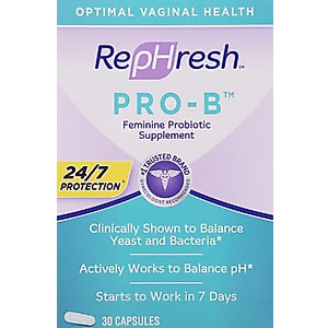 Rephresh Pro-B Probiotic Supplement for Women, 30 Oral Capsules