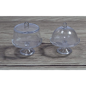 2 Style Vintage Bakery Cake Bread Dessert Display Cabinet Dollhouse Miniature Kitchen Furniture Accessories, Dollhouse Accessories Scale 1:6