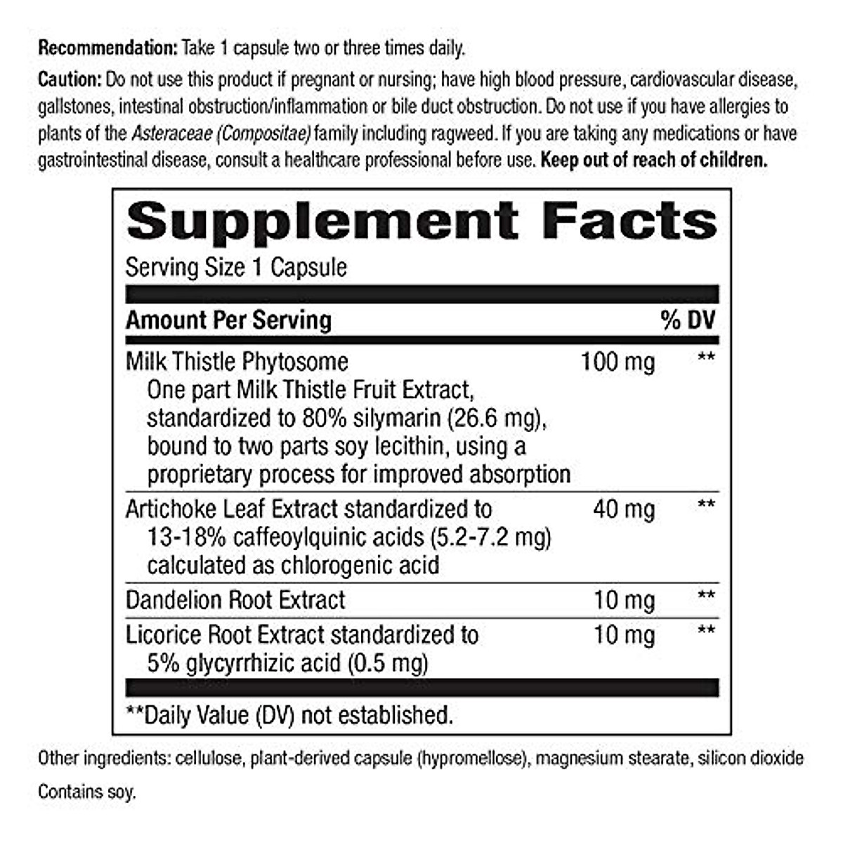 Nature's Way Enzymatic Therapy Super Milk Thistle, 2 Piece Pack (2 Pack)