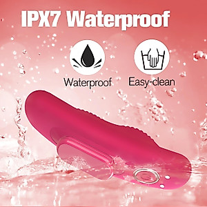 Remote Control Vibrator for Panties with Magnetic Clip, Sex Toys Butterfly Vibrators for Women with 10 Vibration Modes, Waterproof Wearable Rose Vibrator Dildo for Couples