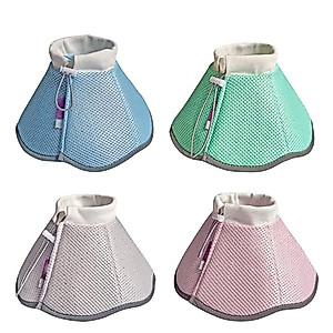 Aurgiarme Ventilate Cats Collar Cone Collar for Small Cats Perfectly Suitable for Post Rehabilitation Injury Relief