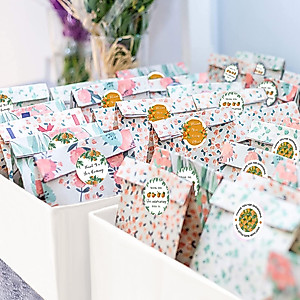 80 Little Cutie Thank You Stickers, Baby Shower Thank You Stickers, Summer Citrus Botanical Clementine Orange Baby Shower Decorations(2 Inch)